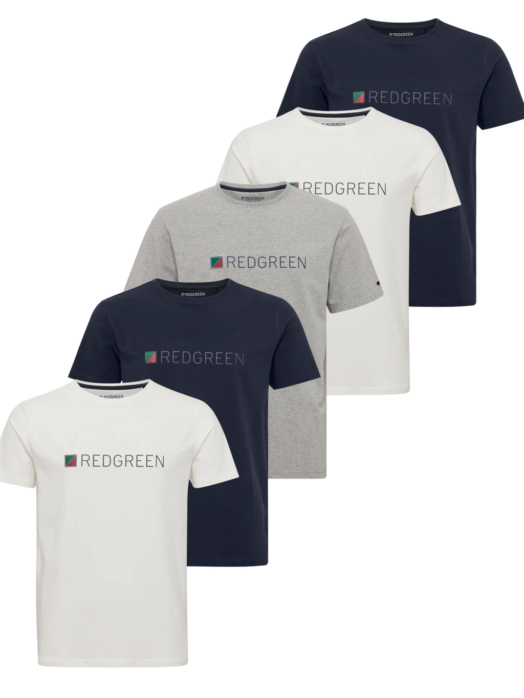 Chet - 5-pack i klassiske farver – REDGREEN